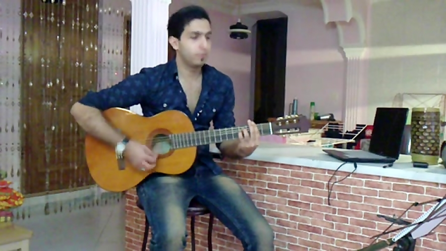 نصیر - گیتار آهنگ زمستون افشین مقدم