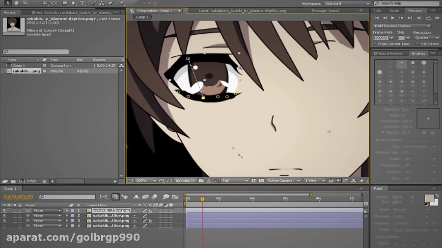 After Effects Tutorial: Eye Animation
