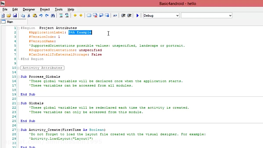 Basic4Android Tutorials for Beginners - Introduction