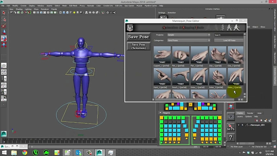 14 - Using the Pose Editor