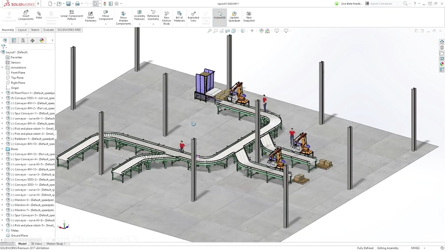 معرفی ویژگی Magnetic Mates در SOLIDWORKS 2017