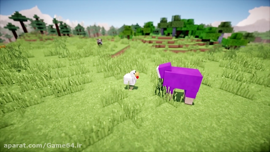 Minecraft | Purple Shep Goes to School