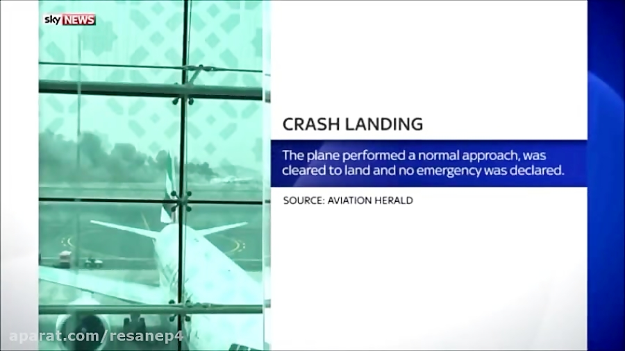 Terrifying Video of Evacuation of Emirates Plane after Crash Landing Terrifying Video of Evacuation of Emirates Plane after Crash Landing