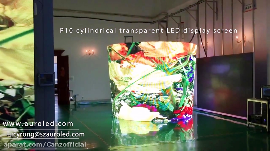 transparent led screen/glass led display/see through led screen ...