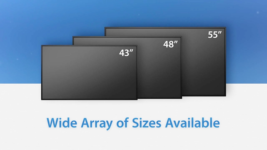 Planar Simplicity Series Large Format LCD displays