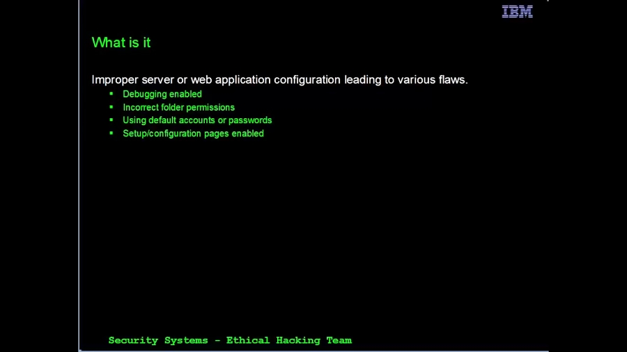 OWASP Top 10 Vulnerabilities: #5 Security Misconfiguration