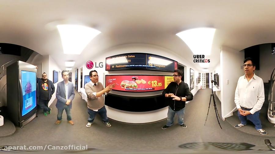 Recap de la LG Ultra Stretch de 86" Video 360 2K / VR