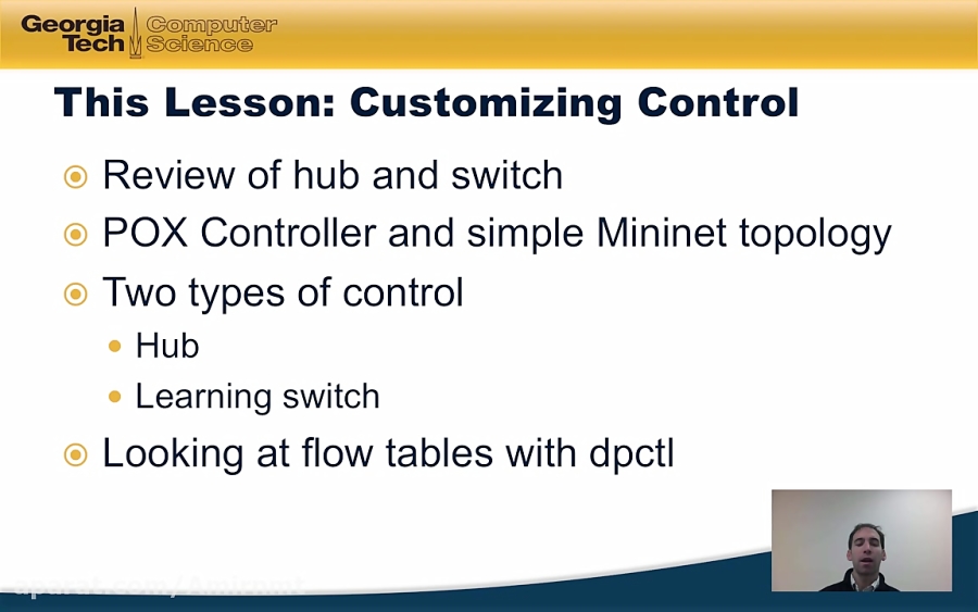 Module 4.3: Customizing Control-Plane Behavior (Part 1: Switching)