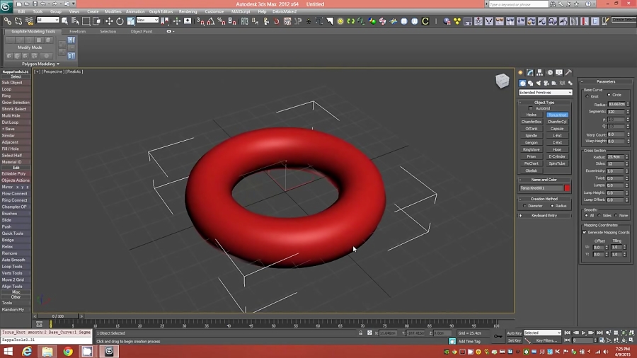 3d Tutorial | Interlocked Mobius Strip | 3dsmax