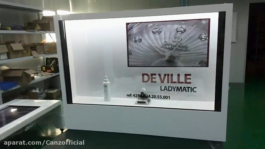 New design -- a see through LCD transparent display