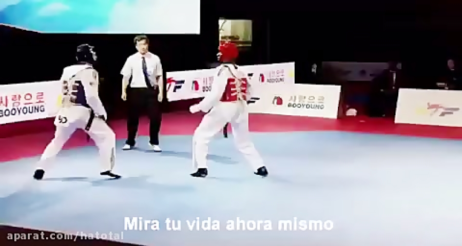 ضربه فیلیپینی و ناک اوت حریف (واقعا زیبا)