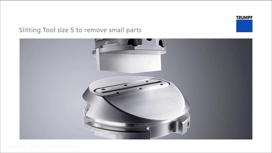 TRUMPF Punching: Slitting tool size 5 for removing small parts