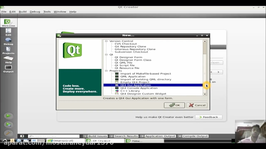 Basics Of Graphics Programming using QT C | Video|Matrix Grid