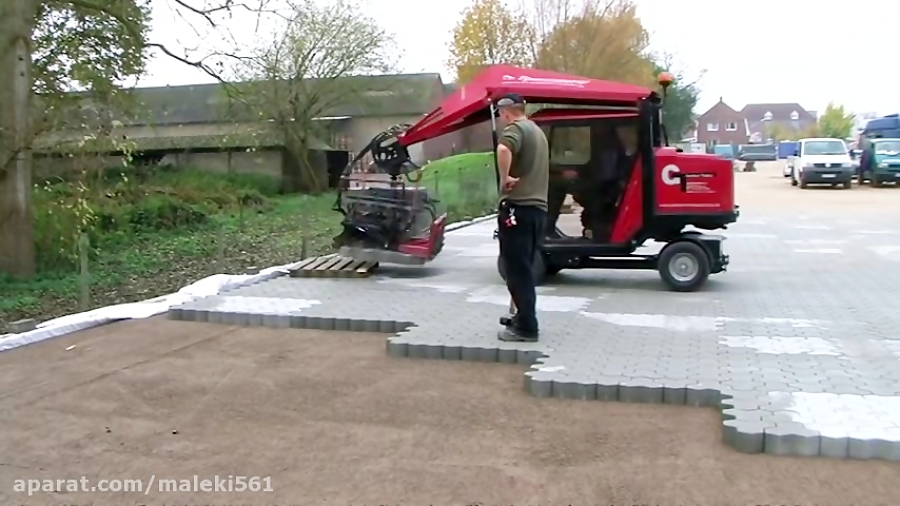 H88 Paver Laying Machines for driveways, parkways