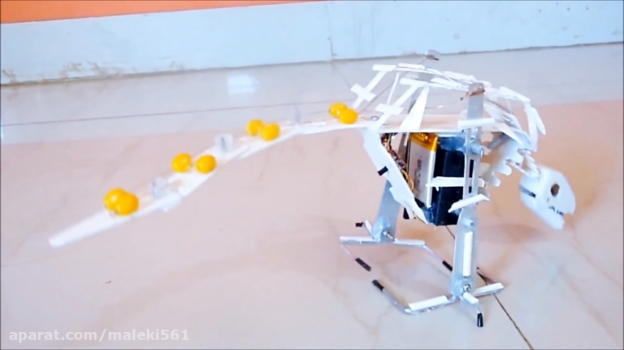 How to make a Walking Robot Dinosaur