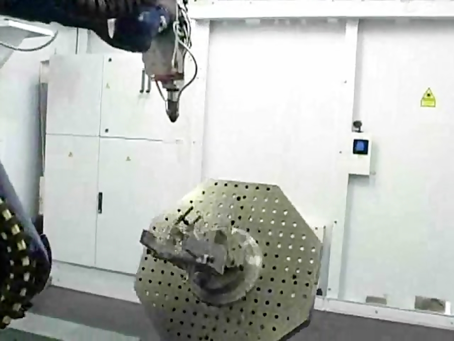 Laser Cladding - Turbine Blade Repair