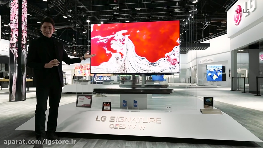 LG at CES 2017 - LG SIGNATURE OLED TV W