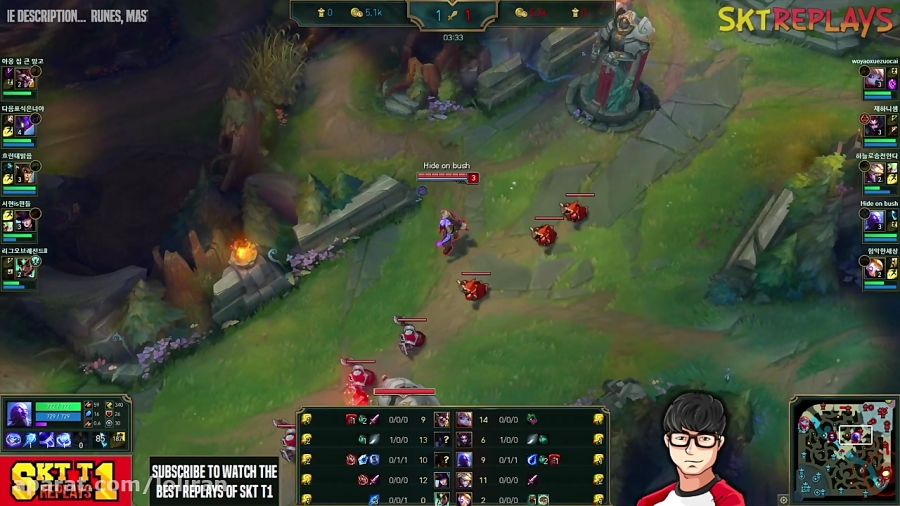 Faker Playing Ryze vs Cassiopeia In Challenger Korea Rank ( Boosted Team ) | SKT T1 Faker SoloQ