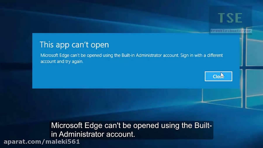 حل مشکل باز نشدن مرورگر Edge در ویندوز 10