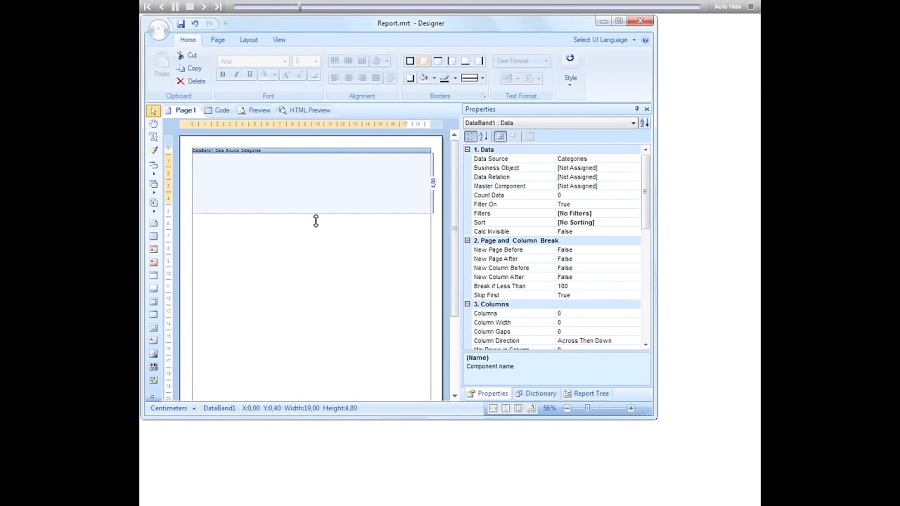 [Shot on version 2012.1] Chart on DataBand in Report - Stimulsoft Reports