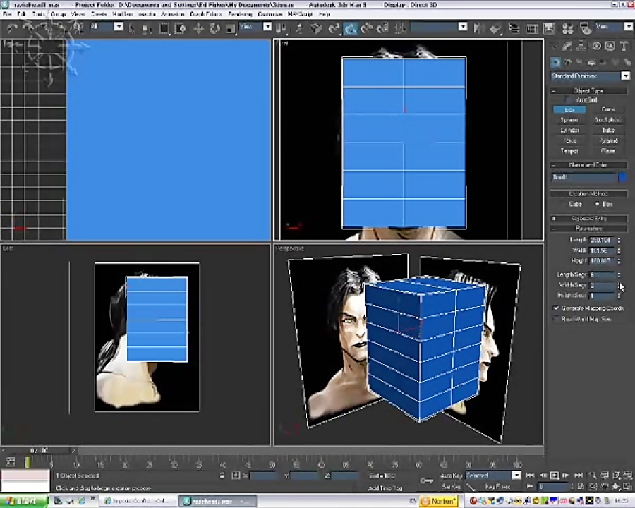 3Ds Max Character creation Tutorial Head 1