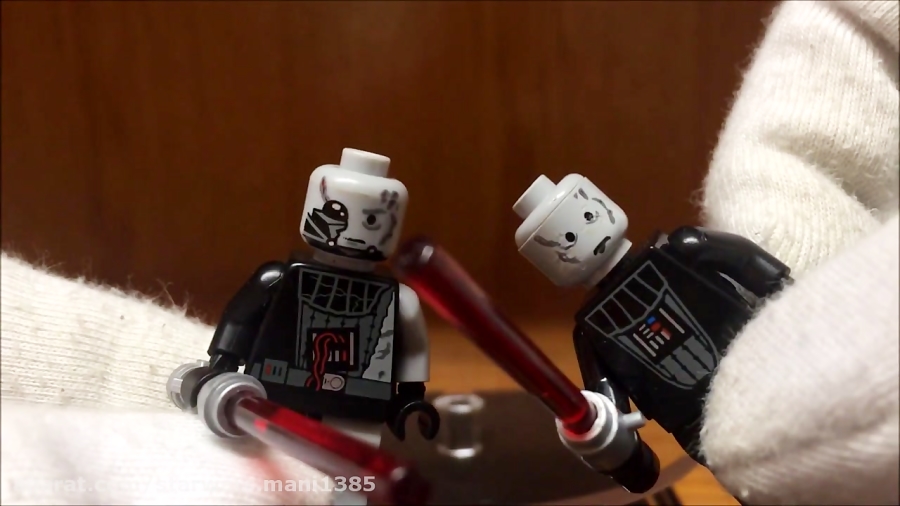 LEGO Star Wars RARE Light-Up Darth Vader Minifigure Review Light Saber ...