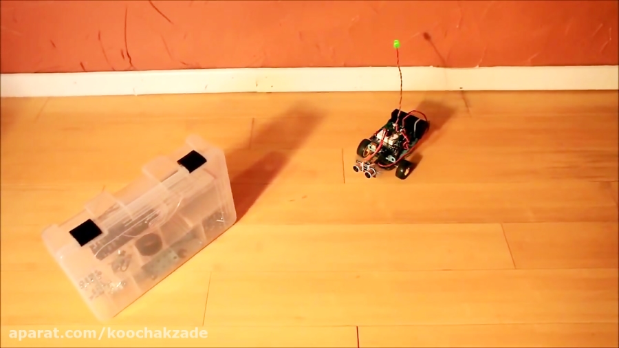 Hc Sr04 Ultrasonic Sensor Object Avoiding Arduino Robot Clusterbot 
