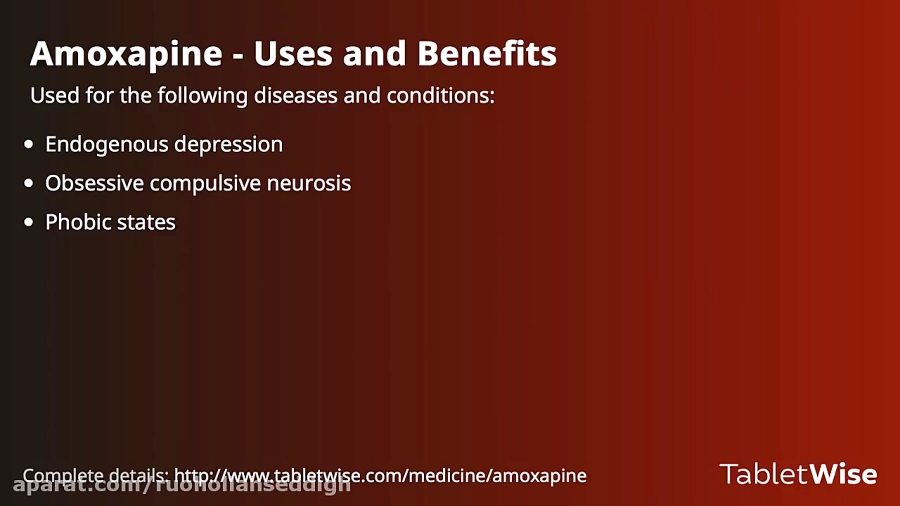Amoxapine - Uses, Reviews, Side-effects, and Contraindications