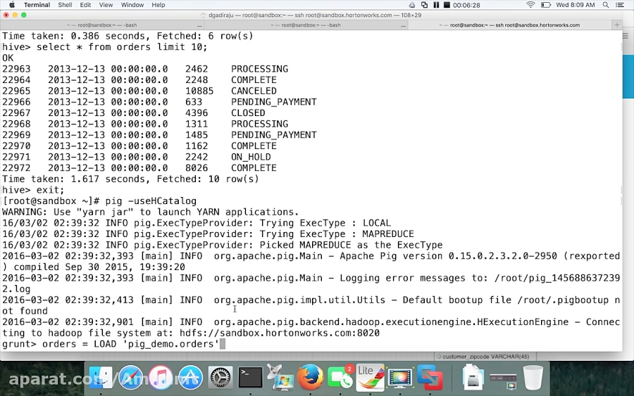 Apache Pig - Join two datasets using Pig - 02 Inner Join