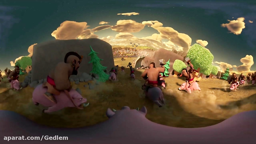 Clash of Clans: Hog Rider 360°