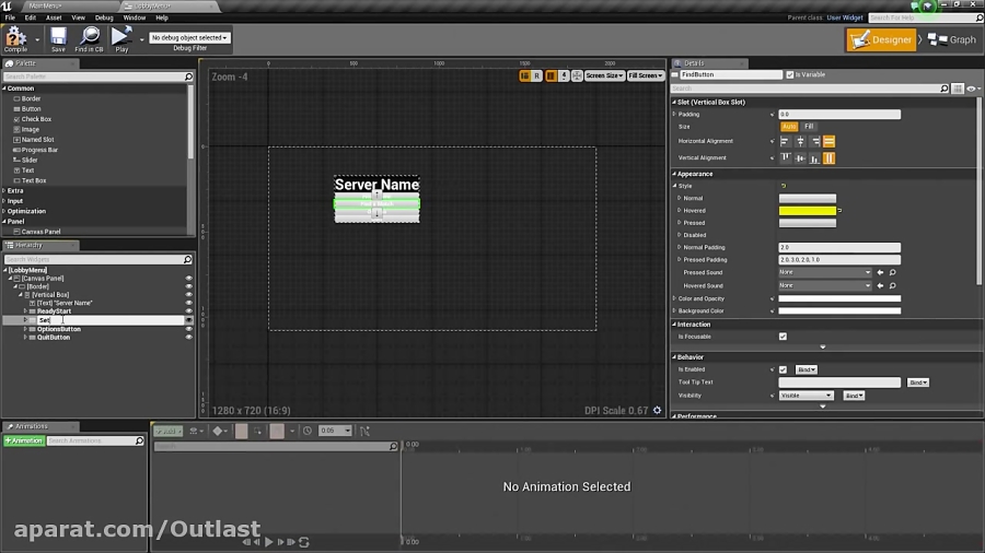 Blueprint Multiplayer Lobby Menu Design 13 V411 Tutorial Series Unreal Engine