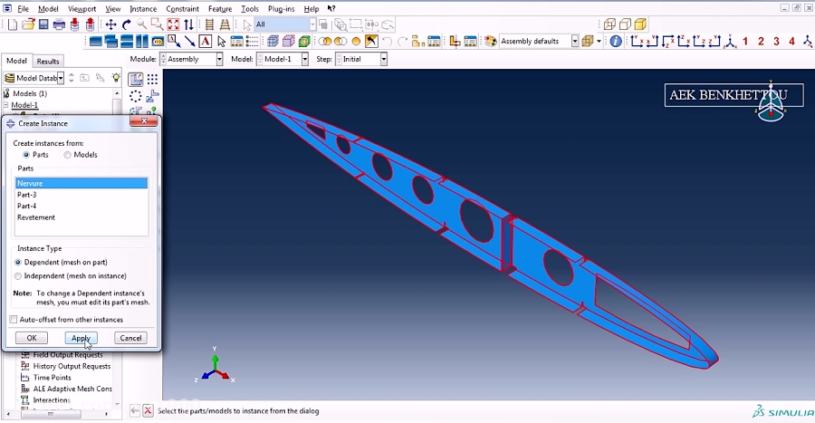Numerical simulation of wing using ABAQUS ,Part3:defining of Material