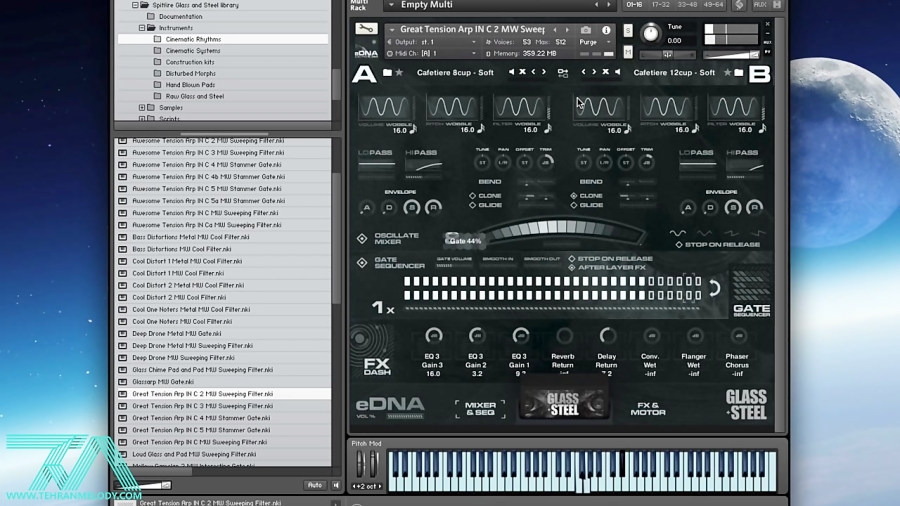 معرفی وی اس تی Spitfire Glass and Steel