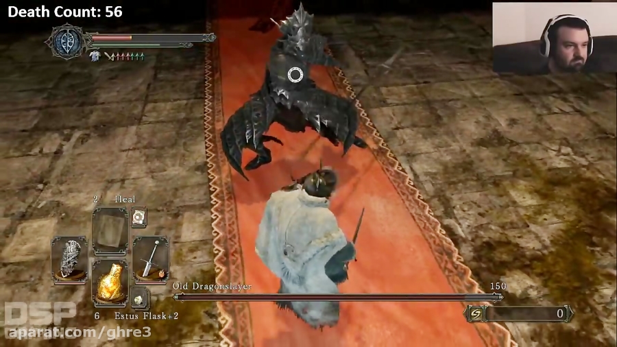 Dark Souls II playthrough pt59 (Old Dragonslayer Boss pt4, EPIC!!!)
