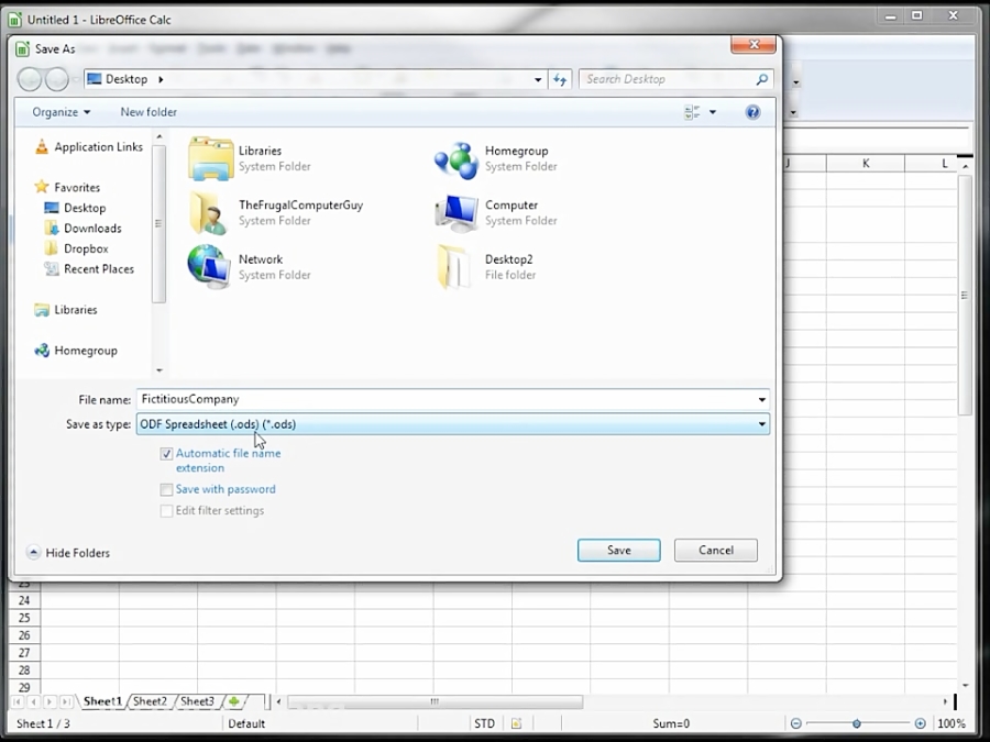 4 - LibreOffice-Calc, OpenOffice-Calc, Excel Tutorial