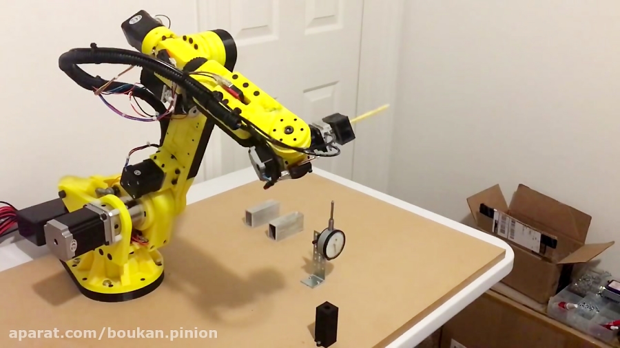 3D printed 6 axis stepper motor robot - Gen2