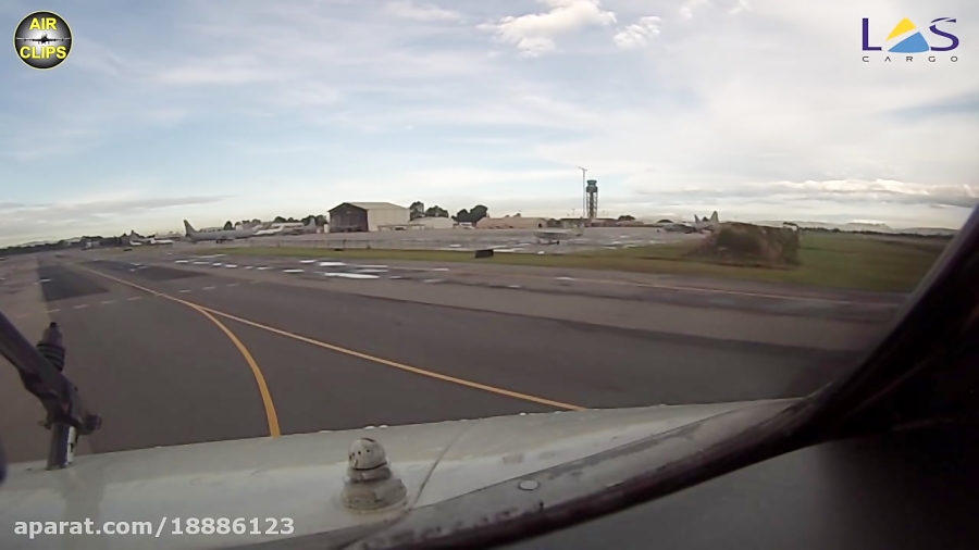 LAS Boeing 727 Cockpit Takeoff with great Bogota views!!! [AirClips]