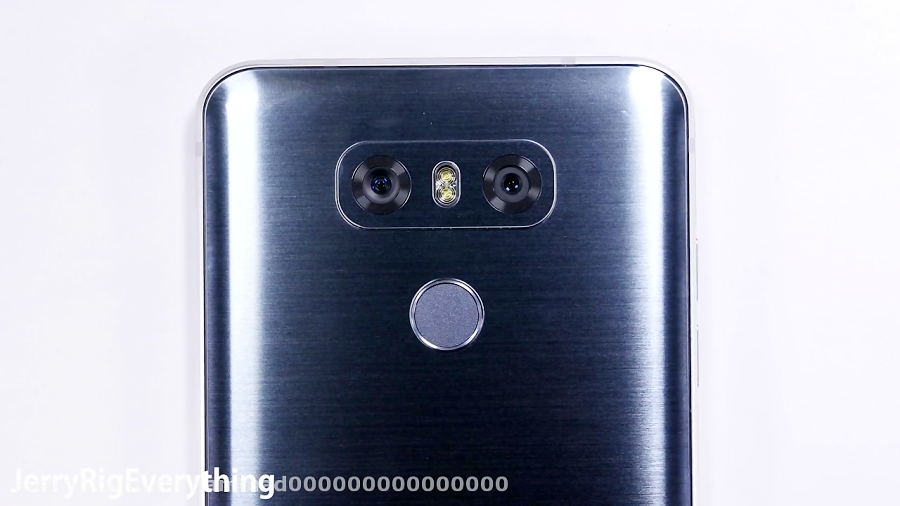 LG G6 Durability Test - Scratch BURN and BEND tested!!