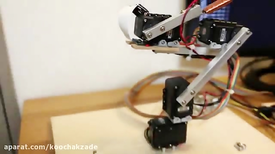 Raspberry Pi Robot Arm With Simple Computer Vision Image Processing Pics