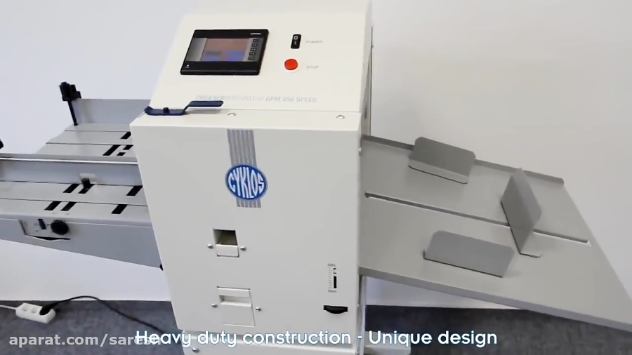 Automatic Creasing and Perforating Machine GPM 450 Speed