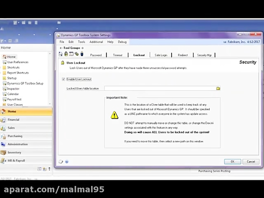 Dynamics GP Toolbox Product Demo by Rockton Software in Microsoft Dynamics GP