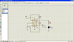 Simple LDR circuit simulation in proteus