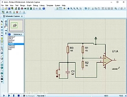 Simple LDR circuit simulation in proteus