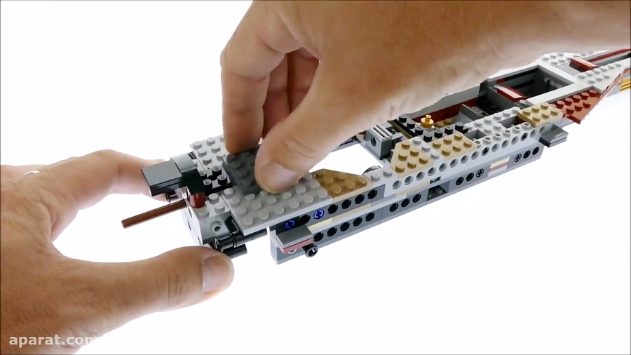 Lego Star Wars 75186 The Arrowhead - Lego Speed Build Review