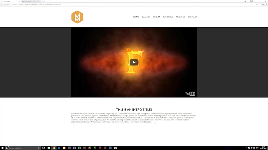 18 Create Text On Website Using Html Learn Html Front End Programming 9810