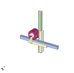 Testing out a rack pinion Vex lift