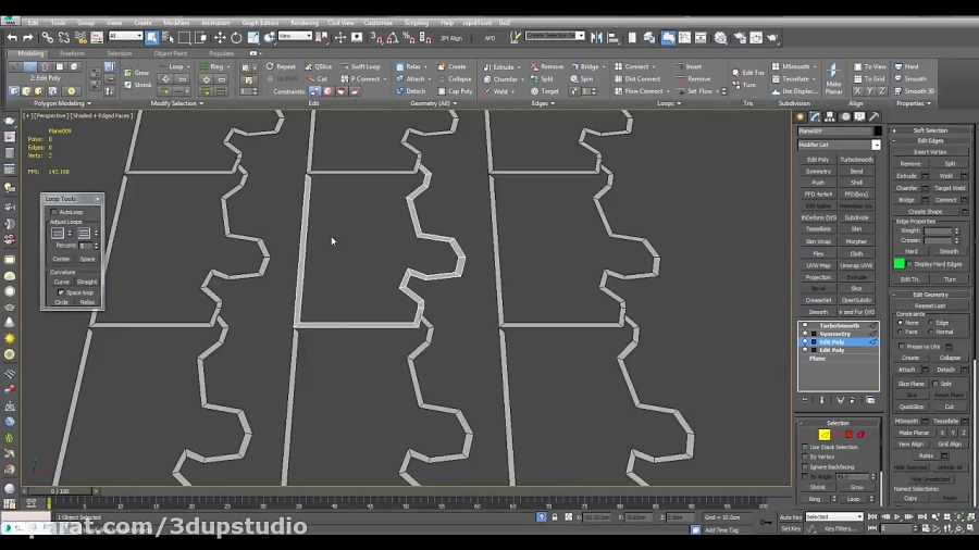 تکنیک رندر تکسچر برای خروجی گرفتن تکسچر Displacement دیدئو dideo