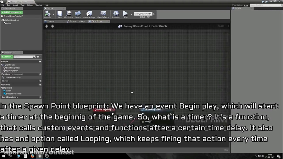 UE4 Tower Defense tutorial PART 1: Towers, enemies and screen movement