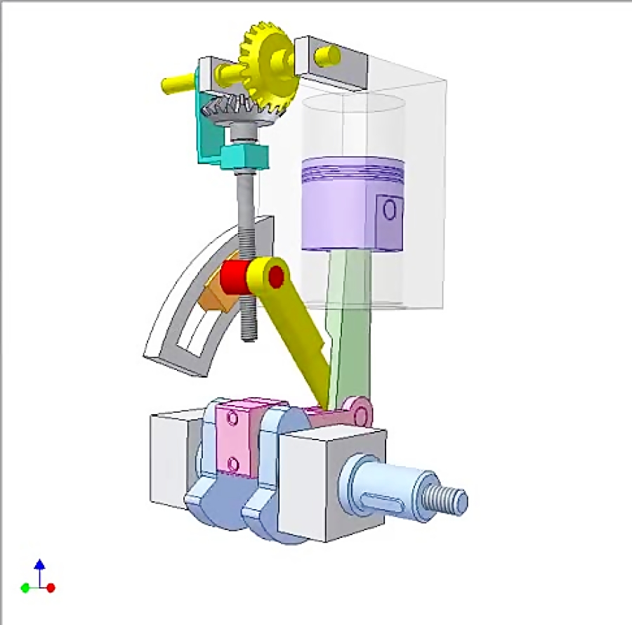 Variable compression ratio engine 4