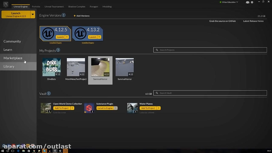 Adding Lake Water - #26 Creating A Survival Horror (Unreal Engine 4)